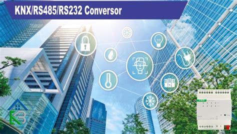 Knxrs485rs232 Multi Protocol Bidirectional Converter Knx Do Brasil
