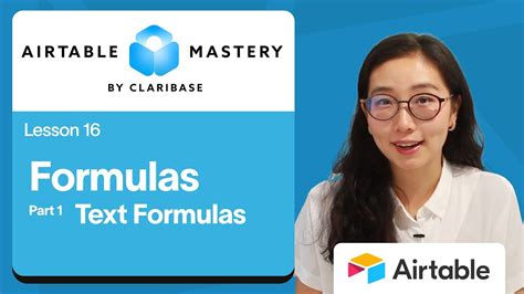 lesson 16 airtable formulas pt 1 text formulas airtable mastery by