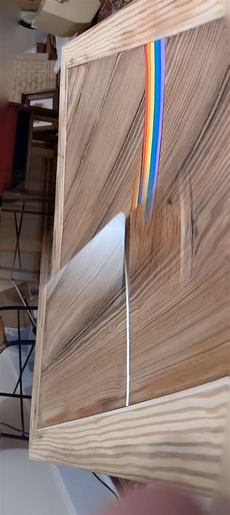 Dsotm Tetrahedron Table Sculpture Rpinkfloyd