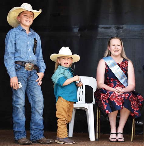 Kyogle Show Mini Jackaroo Banjo And Young Woman Karrie Celebrate Wins