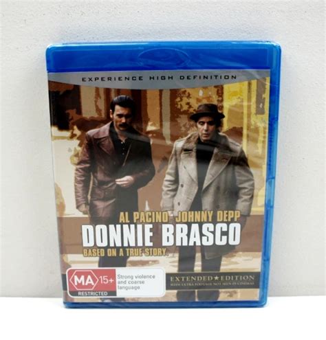 Donnie Brasco Blu Ray 1997 Al Pacino Johnny Depp Brand New And Sealed