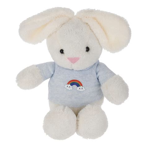 قیمت و خرید عروسک طرح خرگوش مدل رنگین کمان و ابر ارتفاع 40 سانتی متز