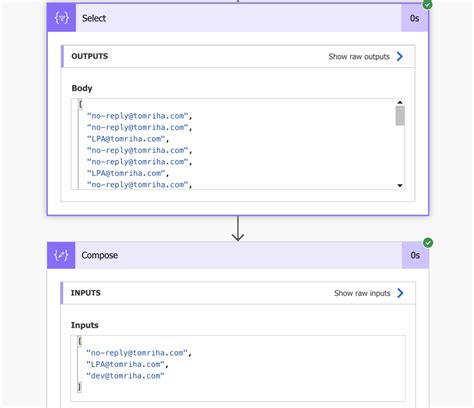send users single email with multiple excel rows power automate