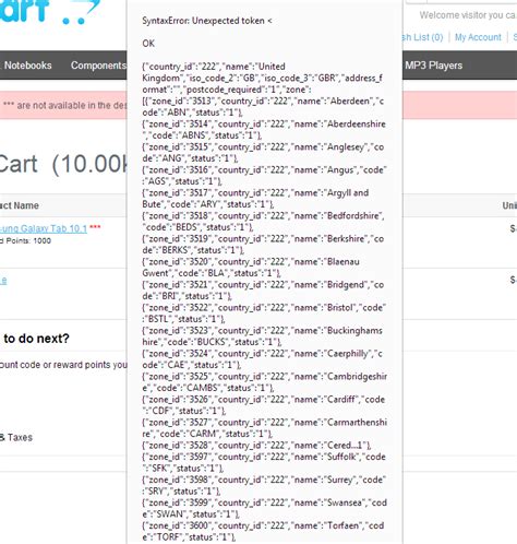 Opencart Syntax Error Unexpected Token Error In Open Cart 156