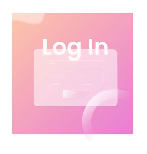 Log In Web Ui Figma