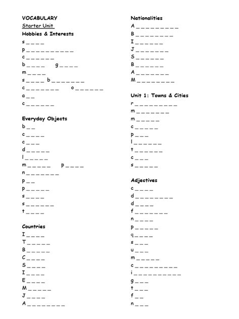 Exercise Pdf Linguistics Languages