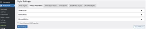 How To Customize Wordpress Forms Font Styling Ninja Forms