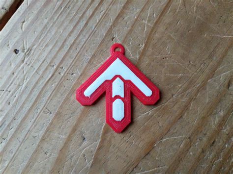 DDR Dance Dance Revolution Arrow Keychain By Gentron Download Free STL Model Printables Com