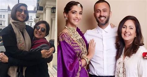 सोनम कपूर ने गले लगाकर सासु मां को बर्थडे विश बेहद ग्लैमरस है अनिल कपूर की समधन Sonam Kapoor