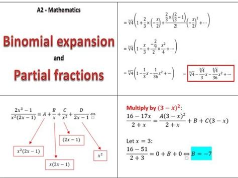 Ppt Binomial Expansion And Partial Fractions A2 Pure Mathematics