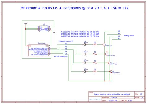 Energy Monitoring Device Platform For Creating And Sharing Projects OSHWLab
