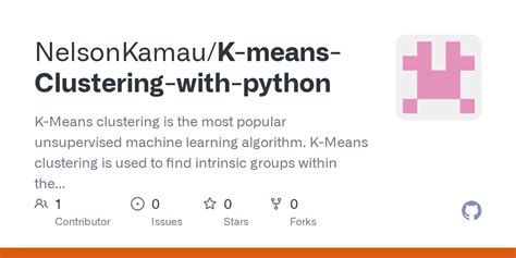 K Means Clustering With Pythonkmeansclusteringwithpythonipynb At Main · Nelsonkamauk