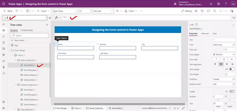 Form Design Power Apps