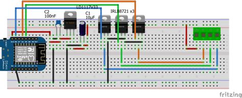 Wifi Controlled RGB LED Stripes Using ESP8266 Solutions OpenHAB Community