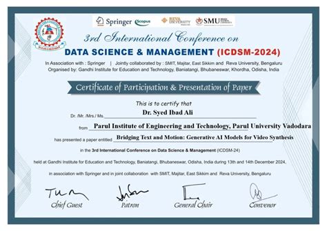 dr syed ibad ali on linkedin happy to share one more conference paper got recognised will be