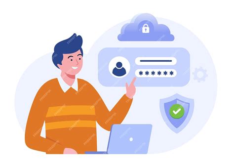 Premium Vector Database And Personal Data Security Cyber Data