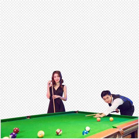 Jogando Bilhar Clipart