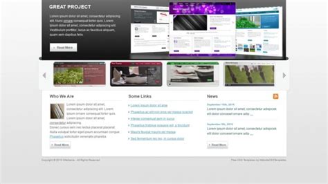 Free HTML CSS Template Tempo Free HTML Templates Free CSS Templates And More