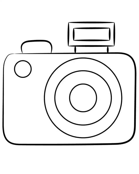 How To Draw Camera In Simple And Easy Steps For Beginners
