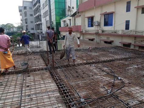 Slab Casting Ongoing 01 Storey Sub Branch Building Of Islami Bank Bangladesh Plc Md Jabed Hossen