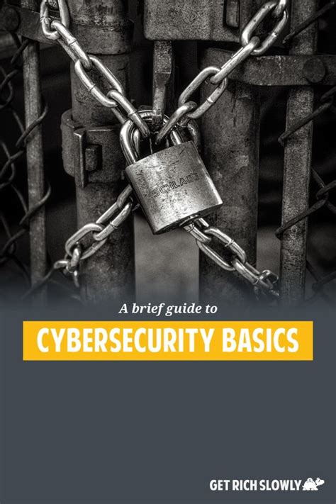 A Brief Guide To Cybersecurity Basics