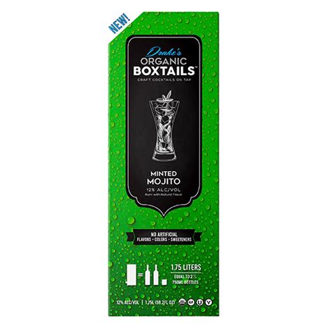 드레이크스 오가닉 민티드 모히토 박스테일drakes Organic Minted Mojito Boxtail 벨루가