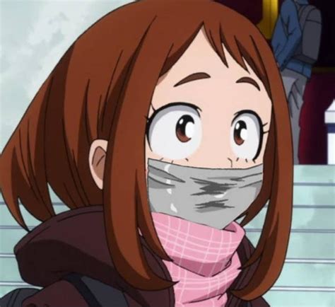 Ochaco Uraraka Gagged By Crimsoncrash97 On Deviantart