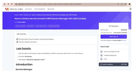 How To Retrieve Secrets Stored In Aws Secrets Manager With Aws Lambda