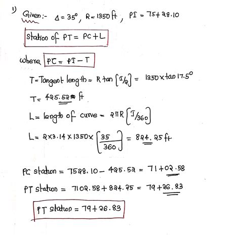 [solved] problem 3 a simple horizontal curve is to be designed given