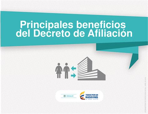 Principales Beneficios En El Decreto De Afiliación 2353 Mecanismos