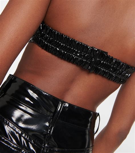 Strapless Jersey Bra Top In Black Dolce Gabbana Mytheresa