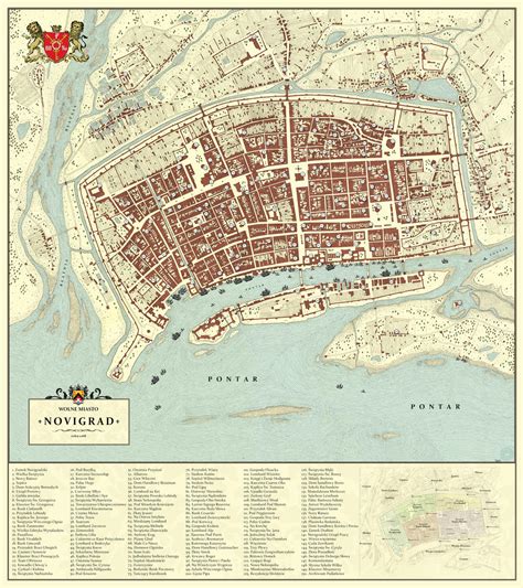 Novigrad City Plan Map Pl By Planjanusza On Deviantart