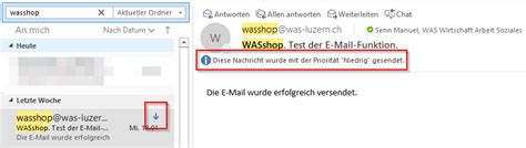 smartstore emails are sent with the email priority low · issue 612