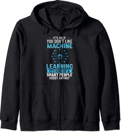 Machine Learning Ai Robotics Computer Science Python Models Zip Hoodie