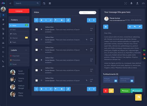 Responsive Bootstrap Admin Dashboard Master Dark LTR