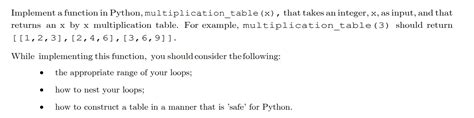 Solved Implement A Function In Python