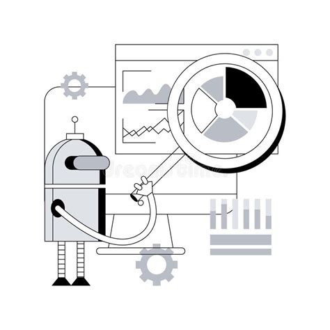 Robotic Process Automation Abstract Concept Vector Illustration Stock