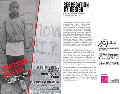 Segregation By Design The Center For Architecture Design Stl