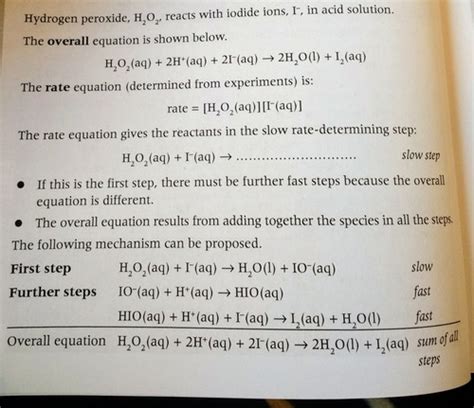 E 18 4 Rate Determining Step Flashcards Quizlet