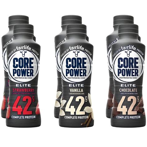 Core Power High Protein Milk Shakes 42g With Complete Amino Acids 6