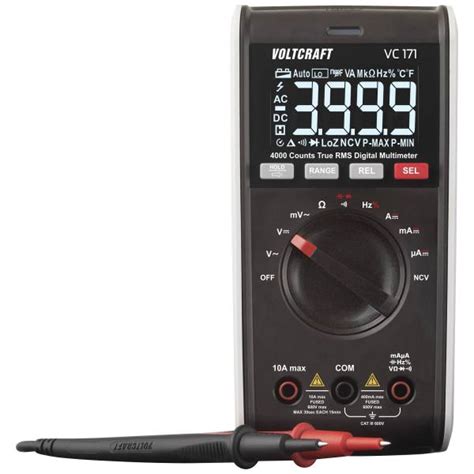 Voltcraft Digi Cat Iii Multimeter Vc171 600v Zwart Kopen Bij Hbs
