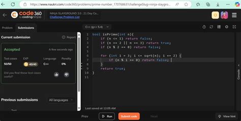 Subrata Mondal On Linkedin Day4 Ninjasslayground Codingninjas