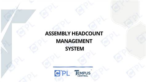 Assembly Headcount Management System 2 Pptx