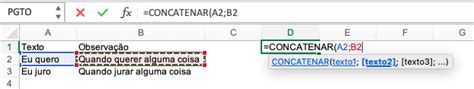 Concatenar O que é Como Usar Para que Serve a Função no Excel