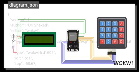 Cerraduracon Clave Wokwi Esp32 Stm32 Arduino Simulator