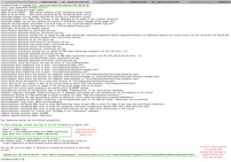 Kubernetes Multi Node Cluster With Vagrant Included Kubernetes