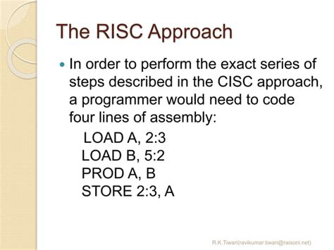 risc vs cisc harvard v s van neumann pptx programming languages computing