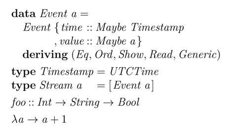 jmtd → log → code formatting in documents