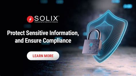 Solix Technologies Inc On Linkedin Solixcloud Data Masking Stop Data Breaches