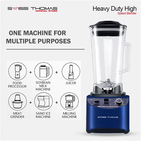 Swissthomas Heavy Duty High Speed Blender 25l 5000w 50000roundmin
